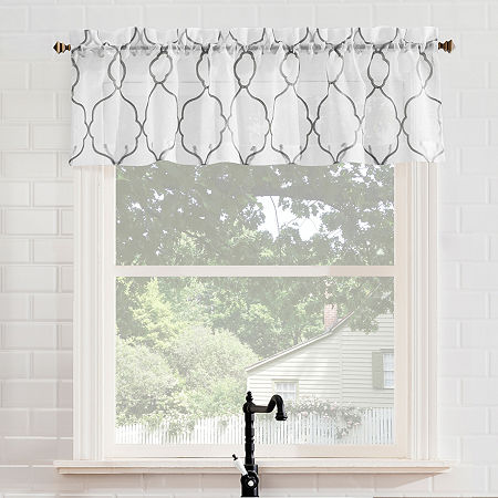 Click here for No 918 Micah Rod Pocket Tailored Valance  One Size... prices