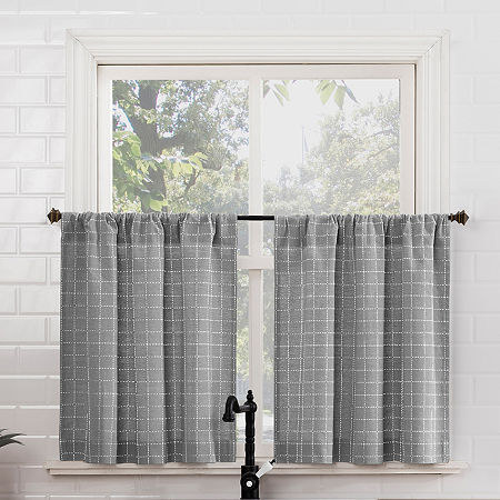 Click here for No 918 Callum 2-pc. Rod Pocket Window Tier  One Si... prices