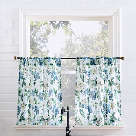 Click here for No 918 Delana 2-pc. Rod Pocket Window Tier  One Si... prices