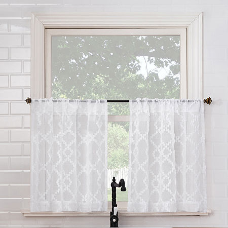 Click here for No 918 Tasha 2-pc. Rod Pocket Window Tier  One Siz... prices