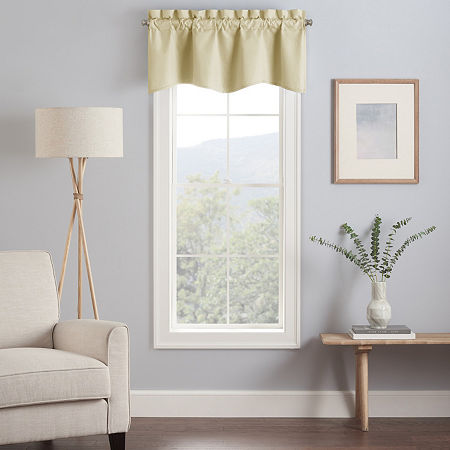 Click here for Eclipse Kendall Rod Pocket Scallop Valance  One Si... prices