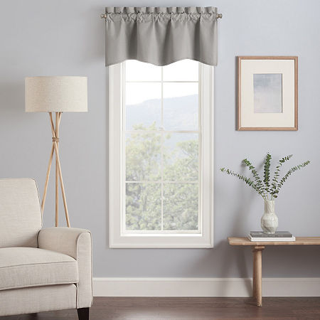 Click here for Eclipse Kendall Rod Pocket Scallop Valance  One Si... prices