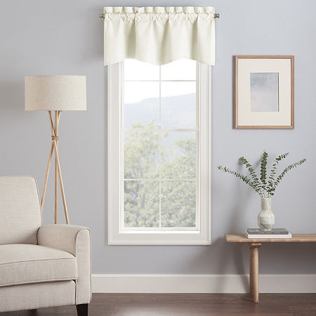 Click here for Eclipse Kendall Rod Pocket Scallop Valance  One Si... prices