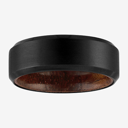 Click here for Mens 8MM Tungsten Wedding Band  9 1/2 prices