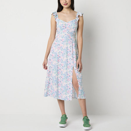 Click here for Arizona Womens Floral Midi Juniors Slip Dress  X-s... prices