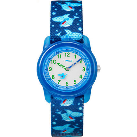Click here for Timex Boys Blue Strap Watch Tw7c135009j  One Size prices