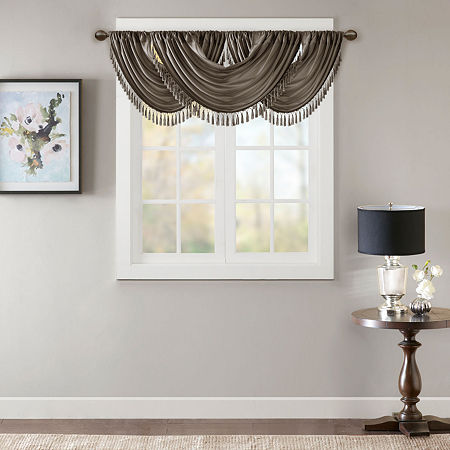 Click here for Madison Park Juline Faux Silk 38W X 46L Rod Pocket... prices