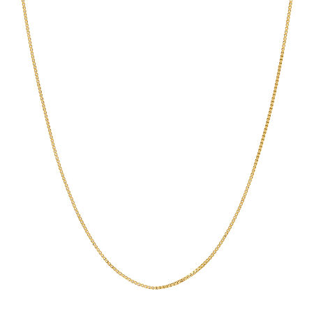 Click here for 14K Gold .75mm Box Chain Necklace  One Size prices