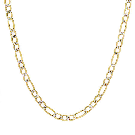 Click here for 14K Gold 20 - 24 Inch Hollow Figaro Chain Necklace... prices
