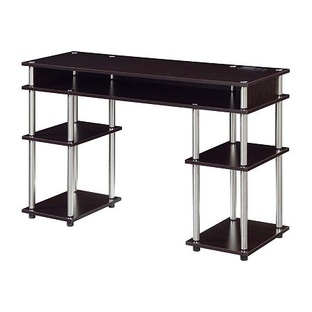 Click here for Designs 2 Go Desk with Charging Station  One Size... prices
