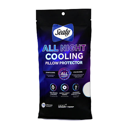 Click here for Sealy All Night Pillow Protector  One Size  White prices