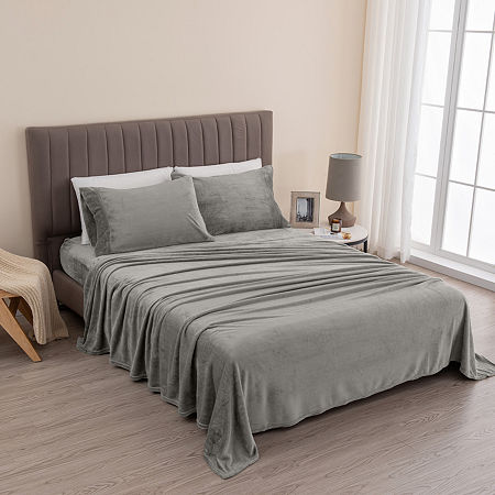 Click here for Linery Solid Velvet Plush Fleece Wrinkle Resistant... prices