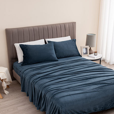 Click here for Linery Solid Velvet Plush Fleece Wrinkle Resistant... prices