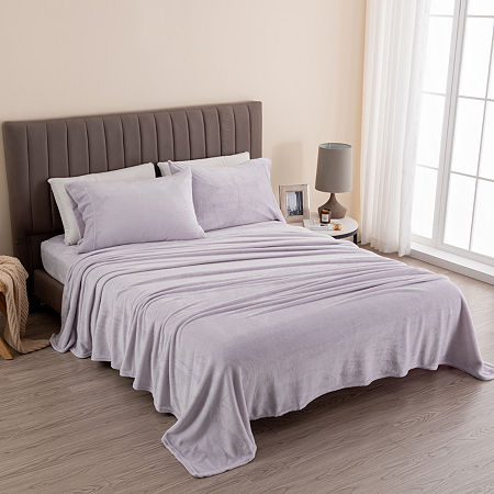 Click here for Linery Solid Velvet Plush Fleece Wrinkle Resistant... prices