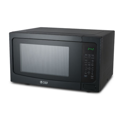 COMMERCIAL CHEF 1.6 Cu. Ft. Countertop Microwave with Touch Controls ...