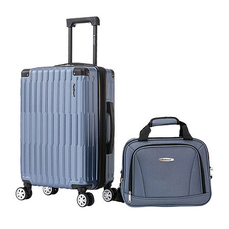 Click here for Rockland Napa Valley Luggage Set  2 Piece - Blue prices