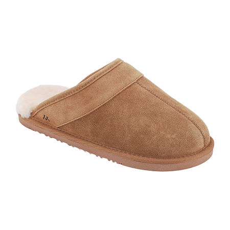 Mens Mykos Edward Suede Scuff Slippers