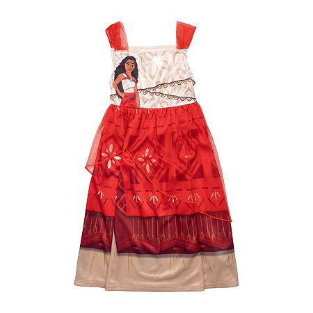 Click here for Disney Collection Toddler Girls Moana Satin Straig... prices