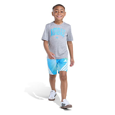 Click here for adidas Little Boys 2-pc. Short Set  7  Gray prices