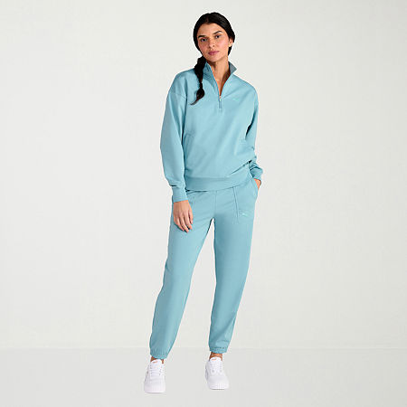 Click here for PUMA Womens Stretch Fabric Tapered Mid Rise Knit A... prices