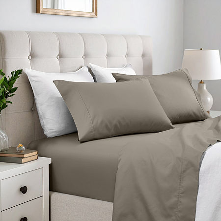 Click here for Superior 600 Thread Count Cotton Blend Solid Deep... prices