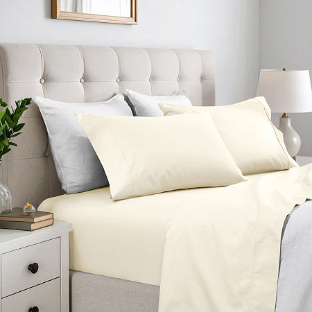Click here for Superior 600 Thread Count Cotton Blend Solid Deep... prices