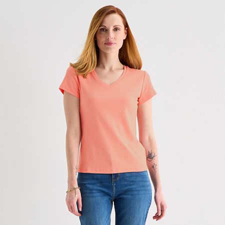 Click here for Liz Claiborne Womens T-Shirt  Small Tall  Pink prices