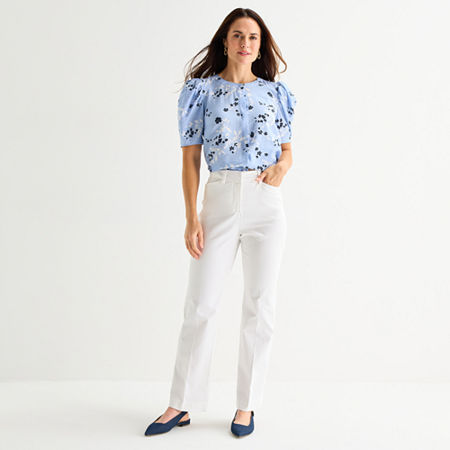 Click here for Liz Claiborne Emma Womens Flare Mid Rise Trouser... prices