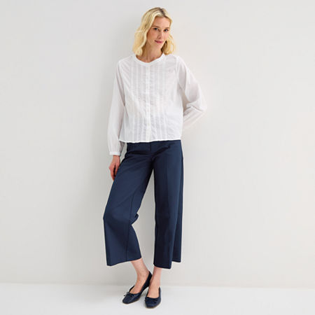 Click here for Liz Claiborne Womens Crew Neck Bishop Long Sleeve... prices