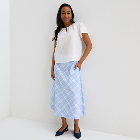 Click here for Liz Claiborne Womens Crew Neck Short Sleeve Embroi... prices