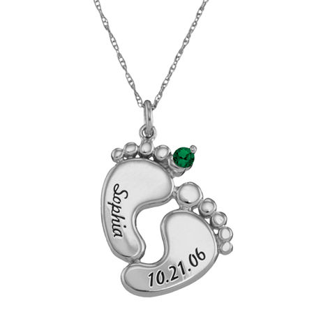Click here for Personalized Sterling Silver Name  Date & Birthsto... prices
