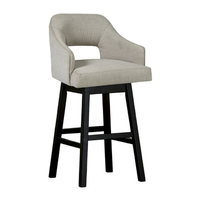 Signature Design by Ashley® Tallenger 2-pc. Upholstered Swivel Bar ...