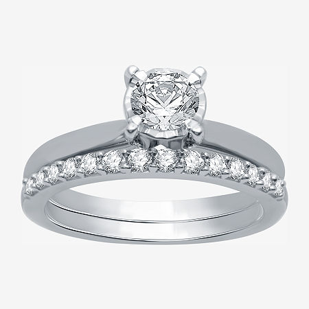 Click here for Womens 1 CT. T.W. Natural White Diamond 10K White... prices