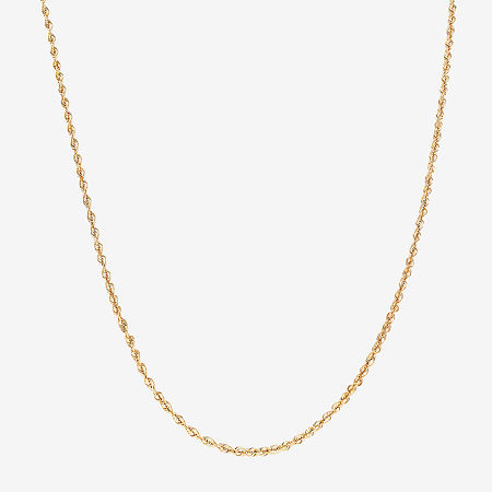 Click here for Unisex Adult 10K Gold 22 Inch Rope Chain Necklace... prices