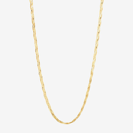 Click here for Made in Italy Unisex Adult 10K Gold 18 Inch Herrin... prices