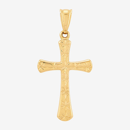 Click here for Unisex Adult 14K Gold Cross Pendant  One Size prices