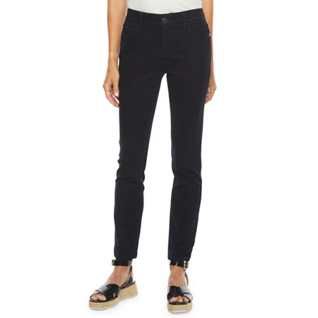 Click here for Liz Claiborne Womens Sara Mid Rise Slim Fit  Skinn... prices