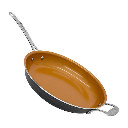 Click here for Gotham Steel 14 Frying Pan With Helper Handle  One... prices