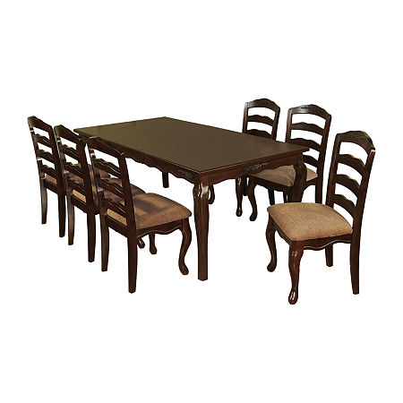 Click here for Palmvilla Dining And Kitchen Collection 7-pc. Rect... prices