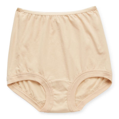 Underscore Cotton Band Leg 3 Pack Brief Panty 2819813 - JCPenney