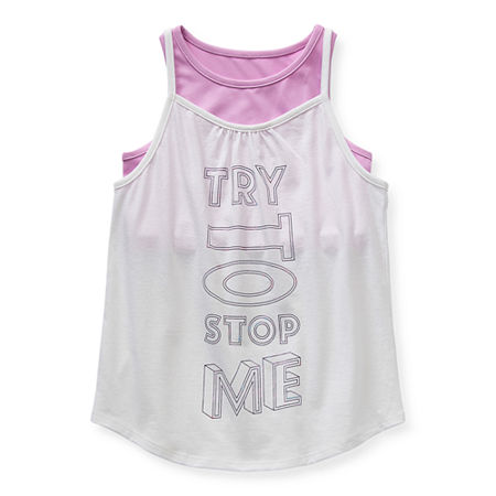 Click here for Xersion Little & Big Girls 2-pc. Round Neck Tank T... prices