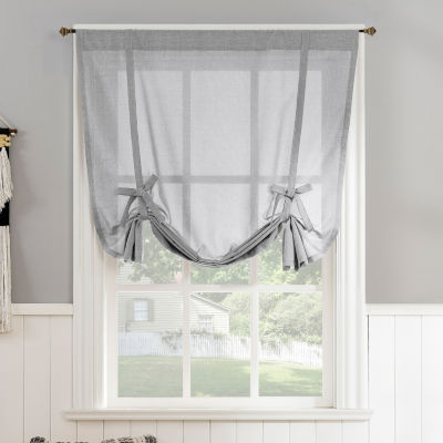 No 918 Lawson Light-Filtering Rod Pocket Single Tie-Up Shade - JCPenney