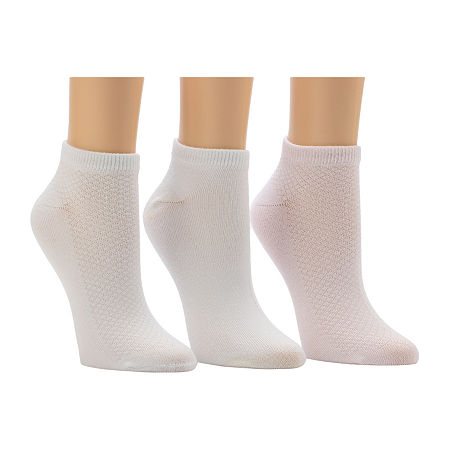 Click here for Cuddl Duds Solid Pique Womens Multi-Pack 3-pc. Low... prices
