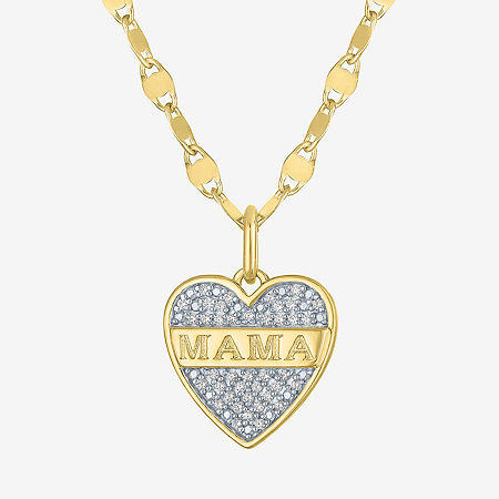 Click here for Diamond Addiction Mama (G-H) Womens 1/10 CT. T.W.... prices