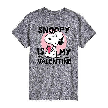 Click here for Mens Crew Neck Short Sleeve Peanuts Valentines Day... prices