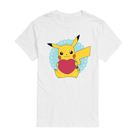 Click here for Mens Crew Neck Short Sleeve Pokeman Valentines Day... prices