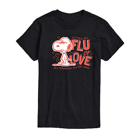 Click here for Mens Crew Neck Short Sleeve Peanuts Valentines Day... prices