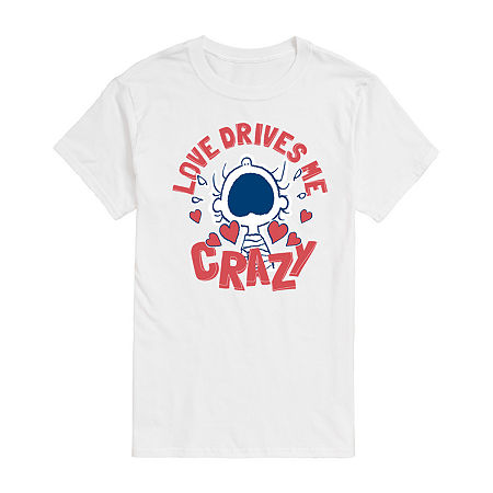 Click here for Mens Crew Neck Short Sleeve Peanuts Valentines Day... prices