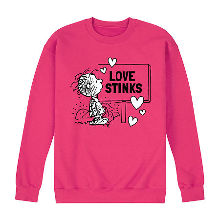 Click here for Mens Crew Neck Long Sleeve Peanuts Valentines Day... prices