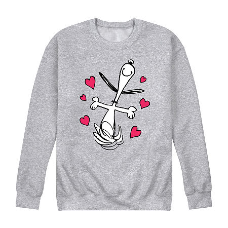 Click here for Mens Crew Neck Long Sleeve Peanuts Valentines Day... prices